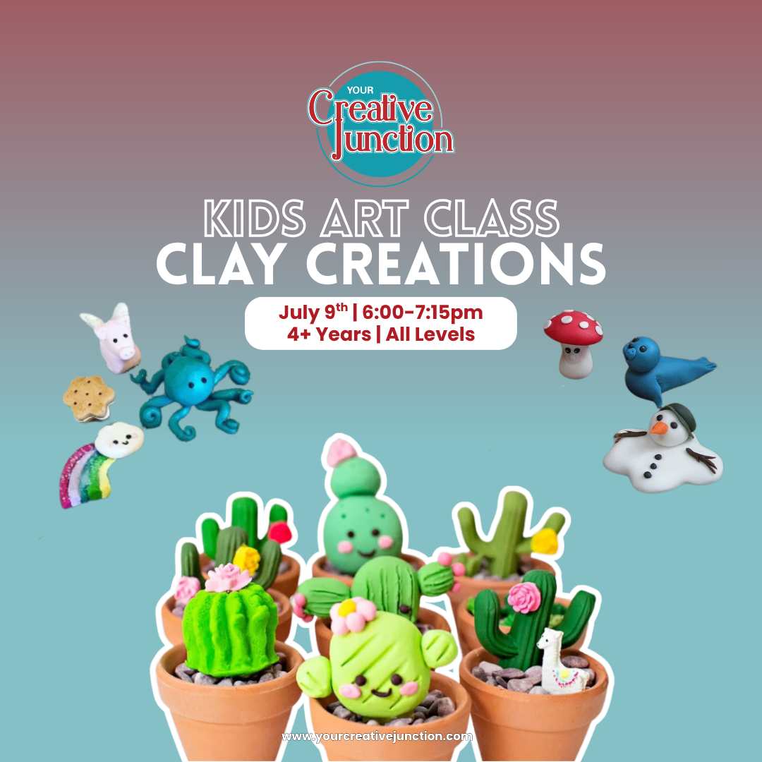 Kids Art Class: Summer Clay Creations | Your Creative Junction